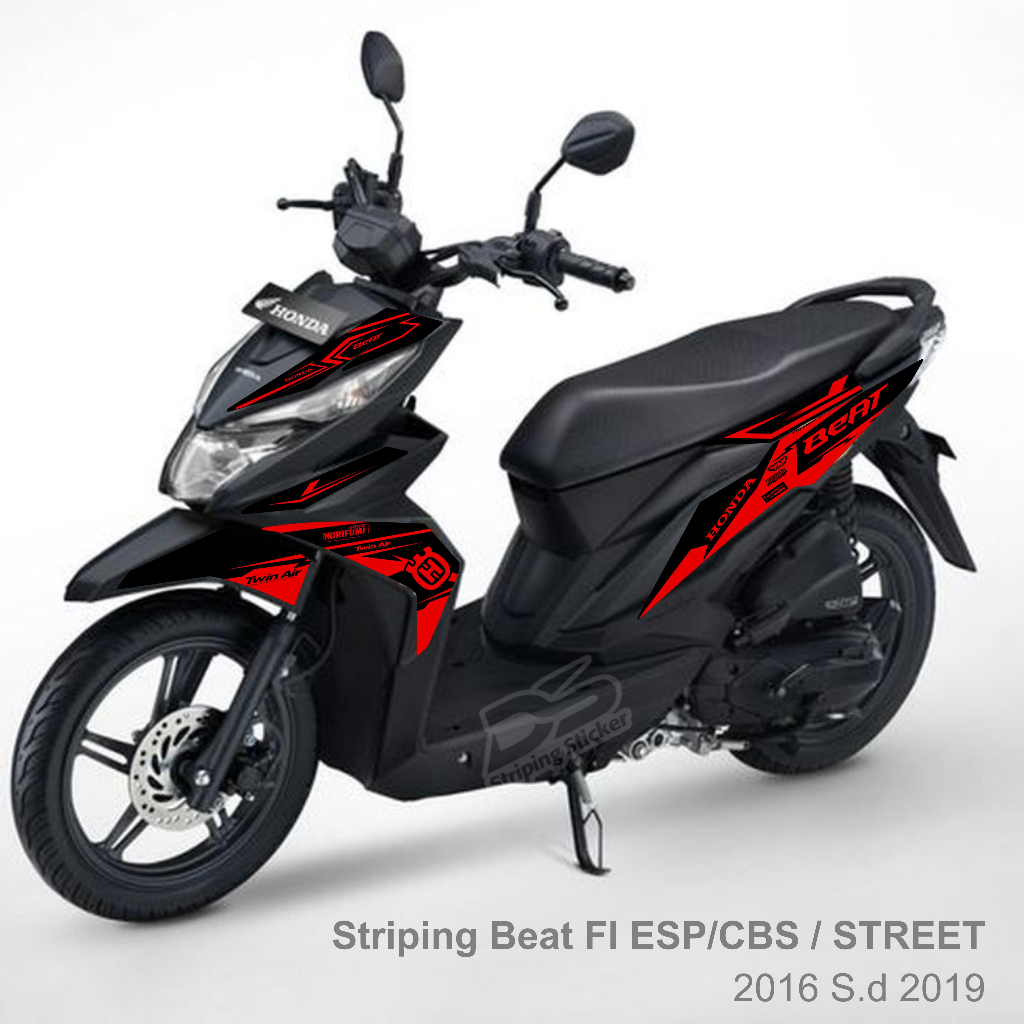 Jual 0570 Stiker Striping Beat CBS / Beat Street 2016 - 2019 List ...