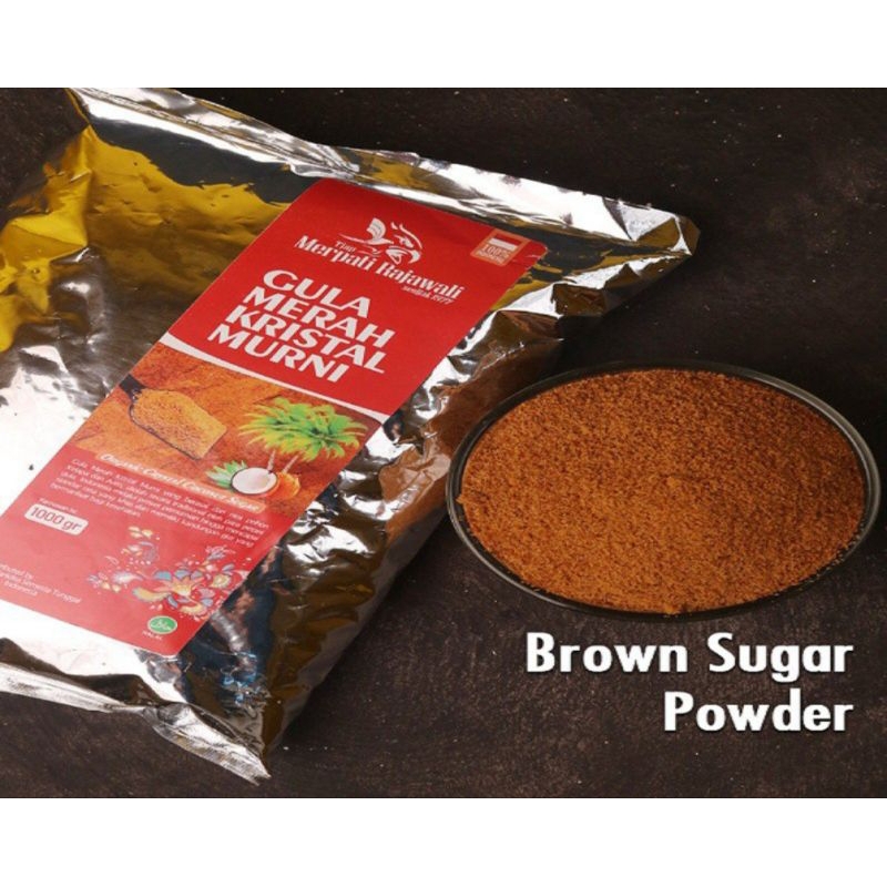 Jual Bubuk Gula Aren Organik 1kg - Brown Sugar Kristal murni-gudang ...