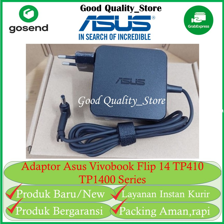 Jual Ac Adaptor Charger Asus Vivobook Flip 14 TP410 TP1400 Original ...