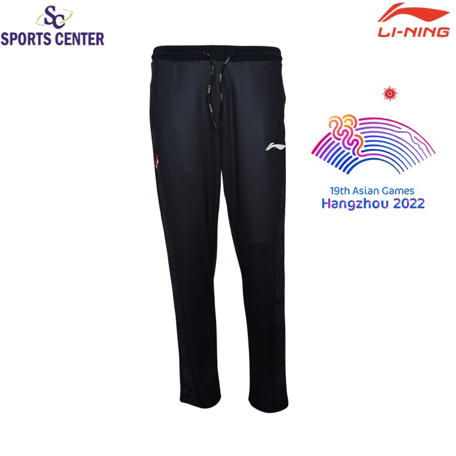 Jual Trackpant Lining Tim Indonesia 19th Asian Games AATT051-1 Black ...
