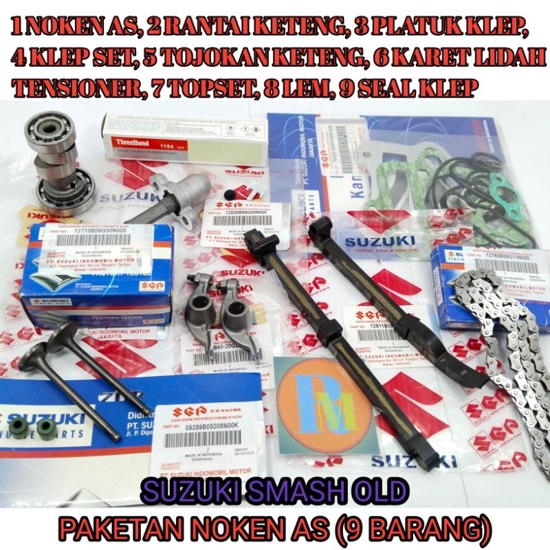 Jual PAKET LENGKAP / KOMPLIT NOKEN AS SUZUKI SMASH OLD NOKEN AS SMASH ... Jual PAKET LENGKAP / KOMPLIT NOKEN AS SUZUKI SMASH OLD NOKEN AS SMASH ...