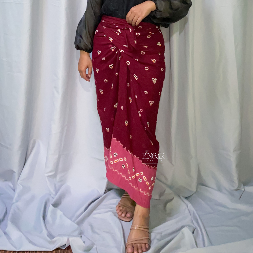 Jual NAOMI LILIT | Rok Lilit Jumputan Gradasi | Outfit Berkain dan Gift ...