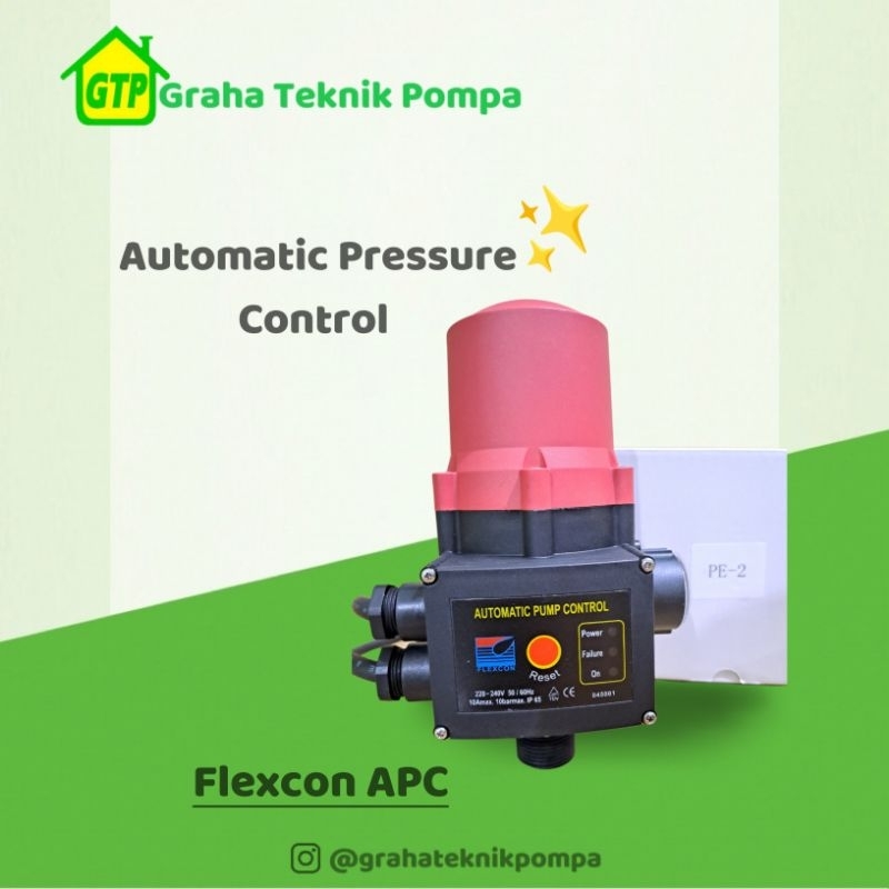 Jual Automatic press Control Flexcon Type PE-2 Otomatis Pompa Air ...