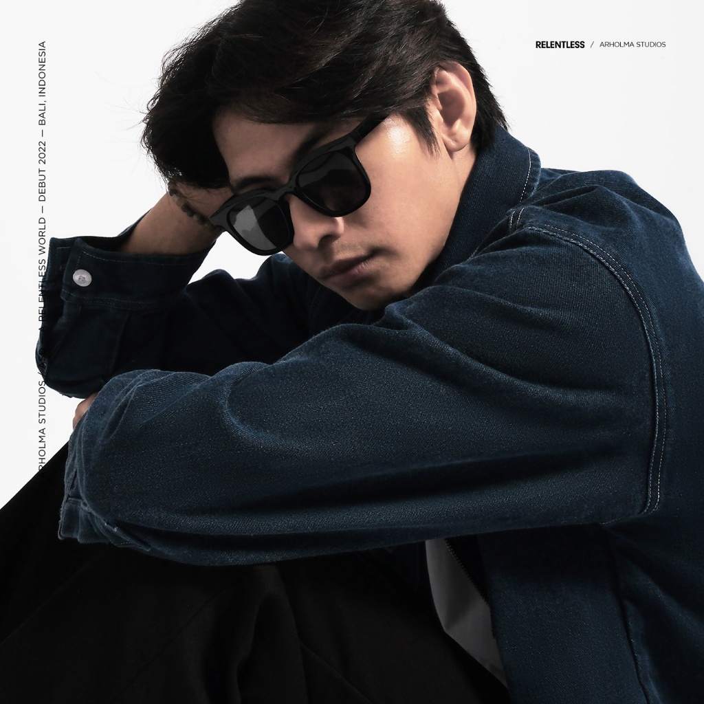 Jual Arholma Studios - Denim Zip Jacket 'Hiraeth' Savage Blue | Shopee ...