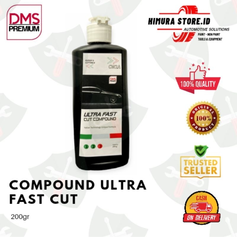 Jual Compound Ultra Fast Cut DMS Premium 200GR (Step1 All Varian Warna ...