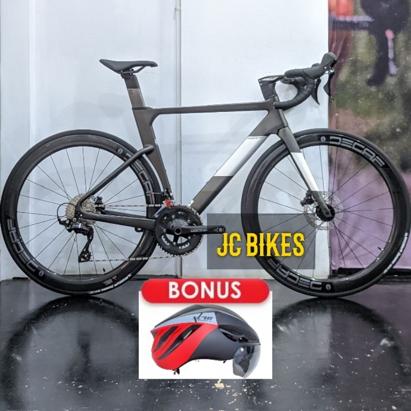 Jual Sepeda Balap Roadbike JAVA FUOCO TOP Aero UCI Carbon, 2x12 Shimano ...