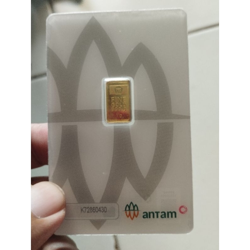 Jual EMAS ANTAM 1 GRAM LOGAM MULIA CETAKAN 2023 | Shopee Indonesia