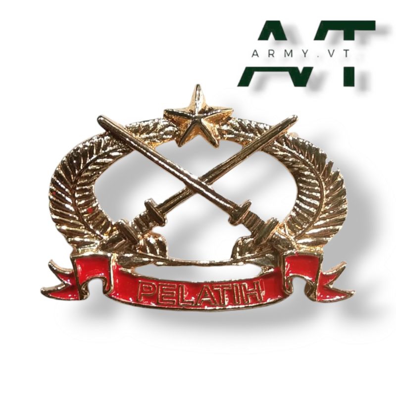Jual BREVET / WING PELATIH EMAS PERWIRA PDH PDU TNI AD - Army.VT ...