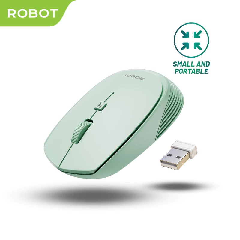 Jual Mouse Robot M205 Wireless Tetikus Tanpa Kabel Optical 2.4Ghz 16000DPI - Ringan Awet ...