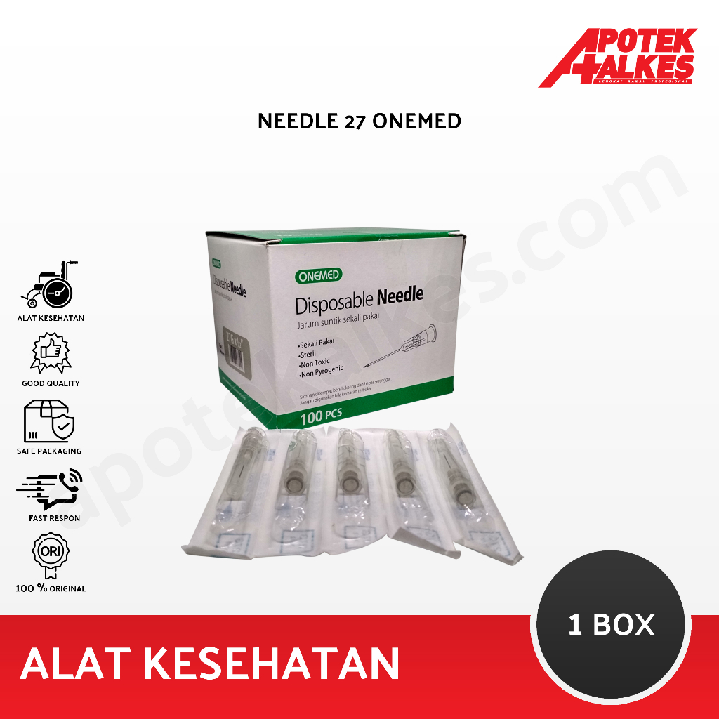 Jual JARUM MEDIS NEEDLE ONEMED | Shopee Indonesia