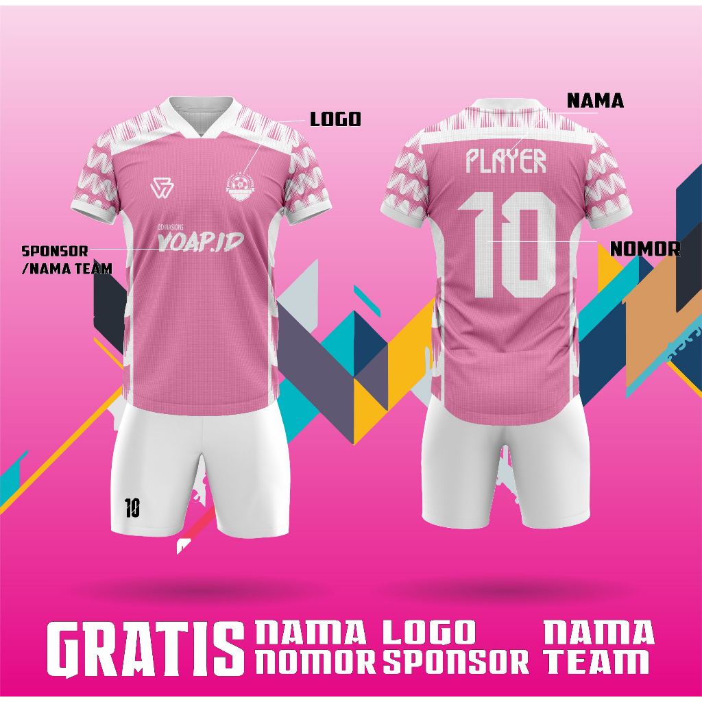 Jual BAJU JERSEY FUTSAL & SEPAK BOLA BISA CUSTOM DESIGN FULL PRINTING ...