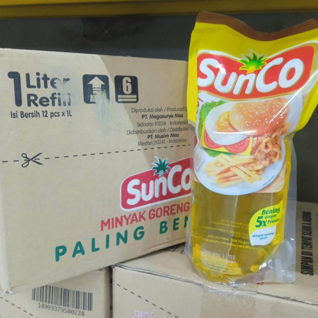 Jual SUNCO Minyak Goreng Refill 1 Liter | Shopee Indonesia