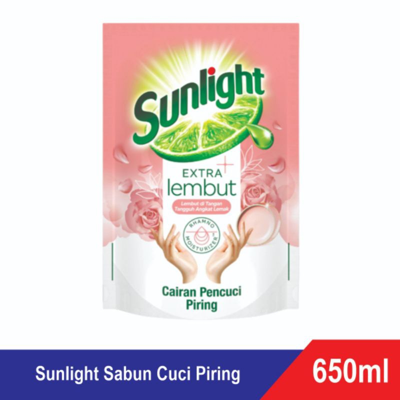 Jual Sunlight Extra Lembut Sabun Cuci Piring 650ml | Shopee Indonesia