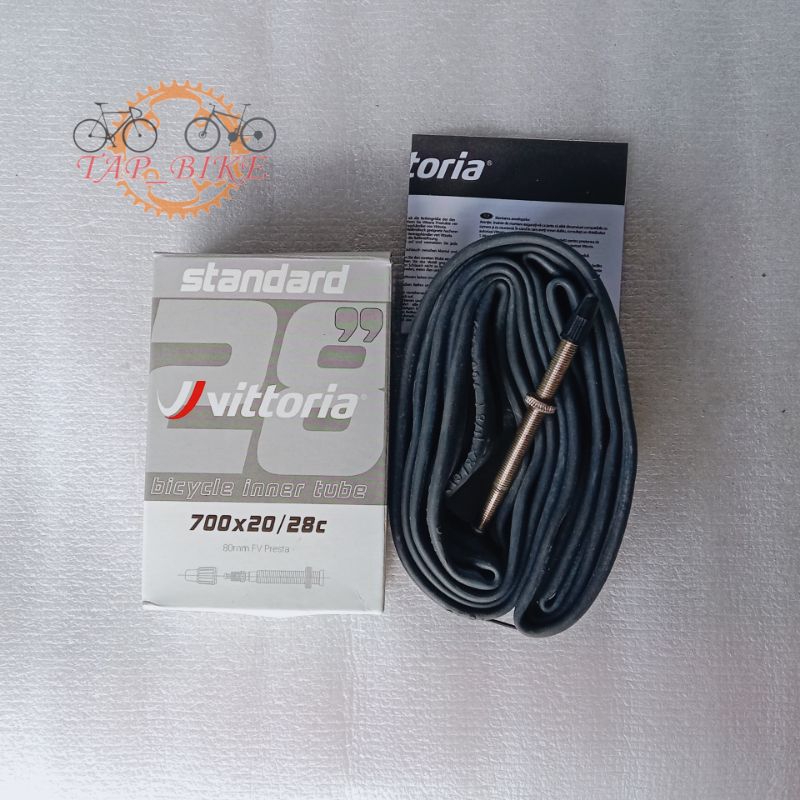Jual Ban Dalam Vittoria Inner Tube Standard 700 x 20/28C Presta Valve 80mm - Ban Dalam Sepeda ...