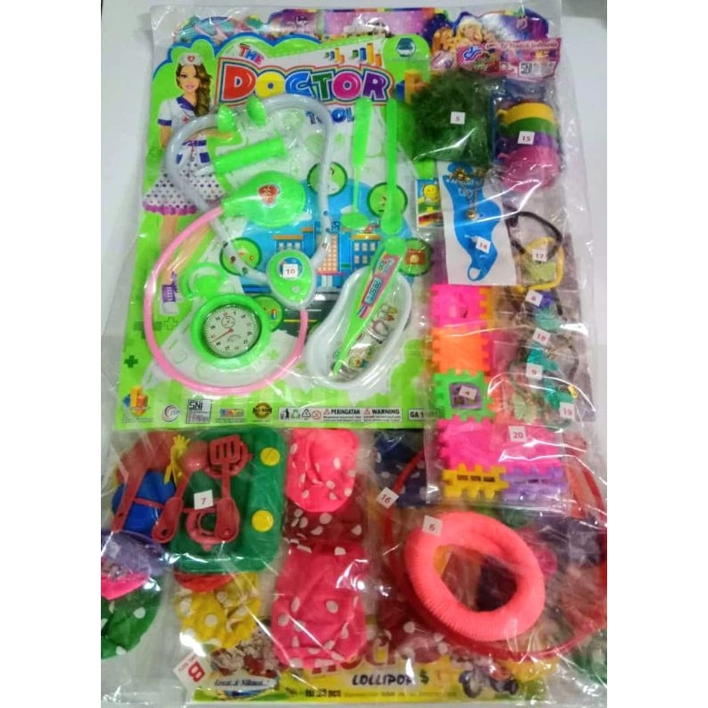 Jual Gesekan Tarik Hadiah Kolas Mainan Anak Murah Pistol Barbie Kitchen ...
