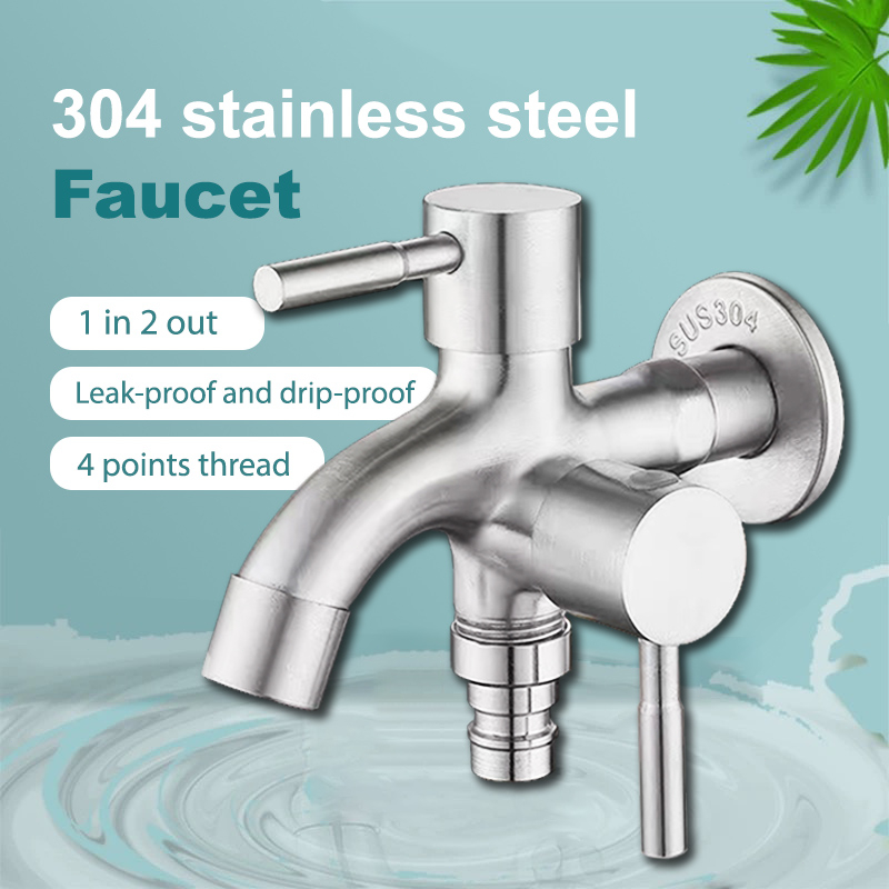 Jual 304 Kran Cabang Shower Kran Cabang Stainless Steel Keran Air ...