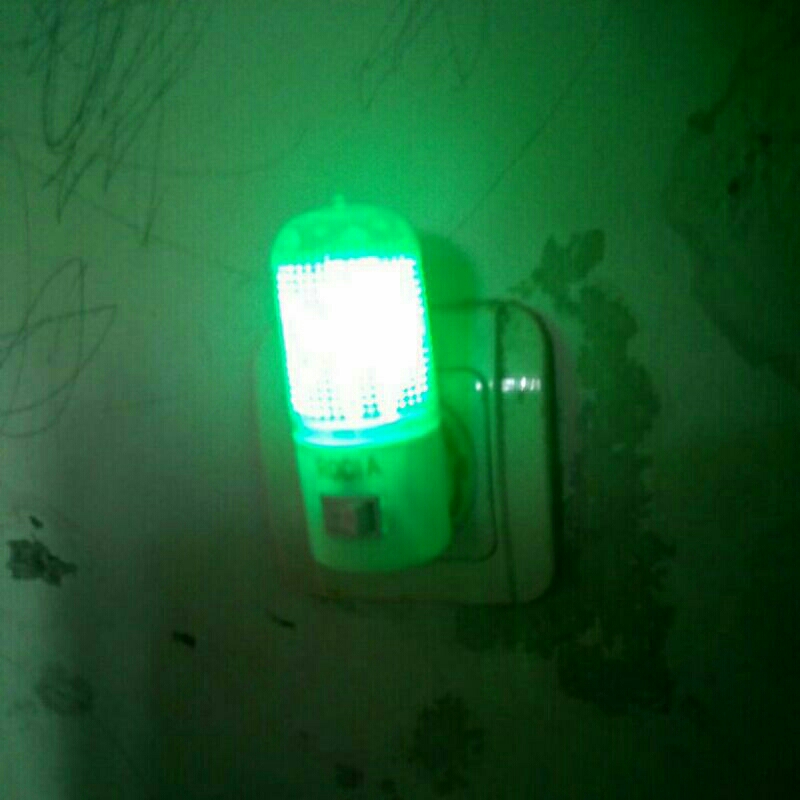 Jual Lampu Tidur LED Colok Stop Contact Night Lamp Saklar Sakelar On ...
