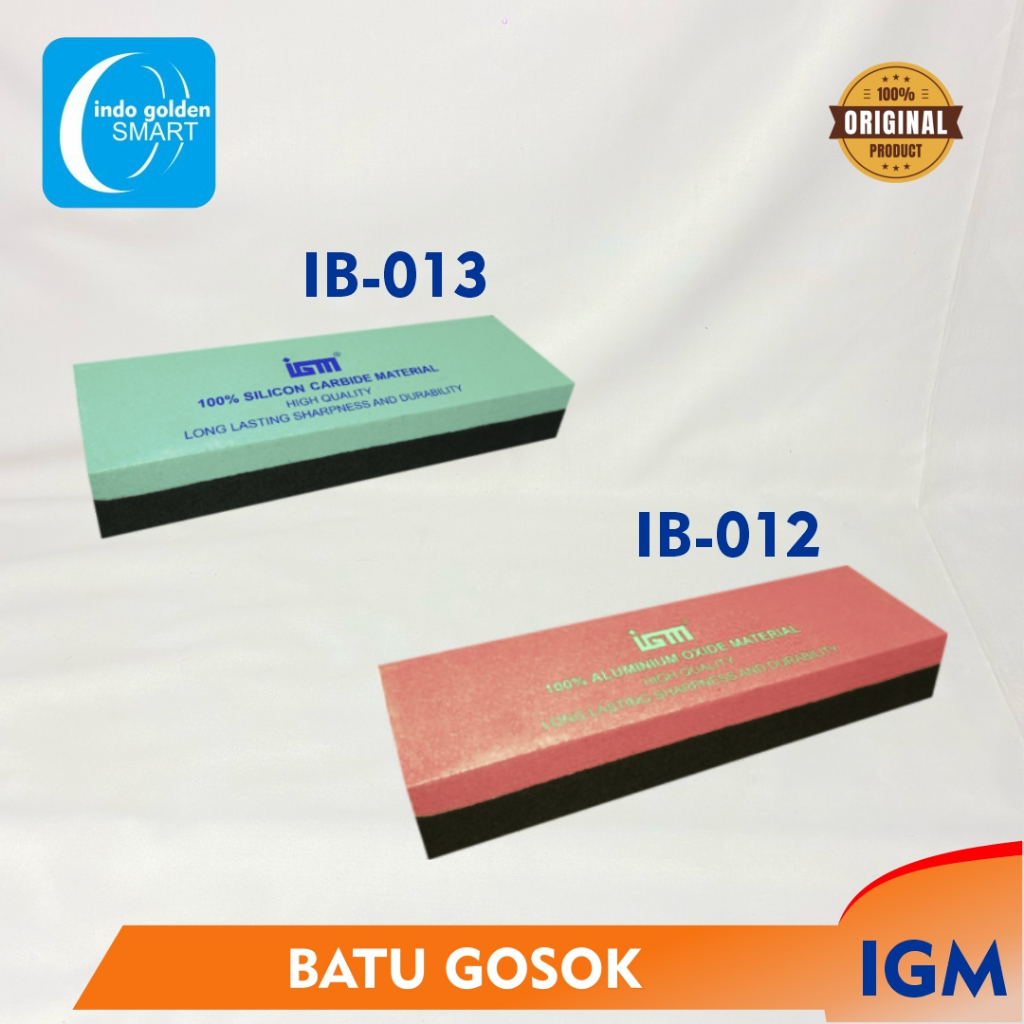 Jual BATU GOSOK BATU ASAH UNGKAL PISAU IGM IB-013 IB-012 | Shopee Indonesia
