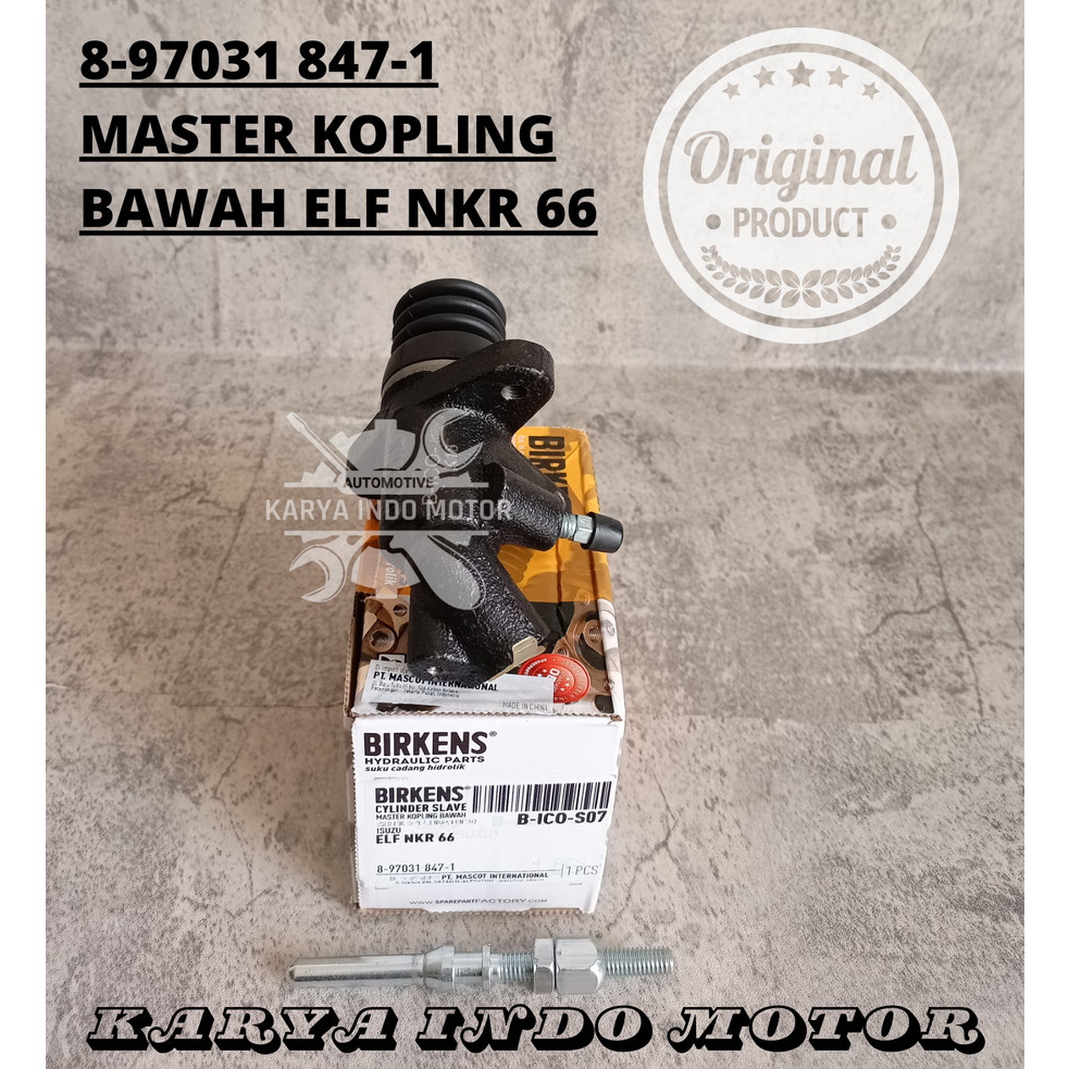 Jual Master Kopling Bawah Isuzu ELF NKR 66 BIRKENS Bagus 8-97031 847-1 ...