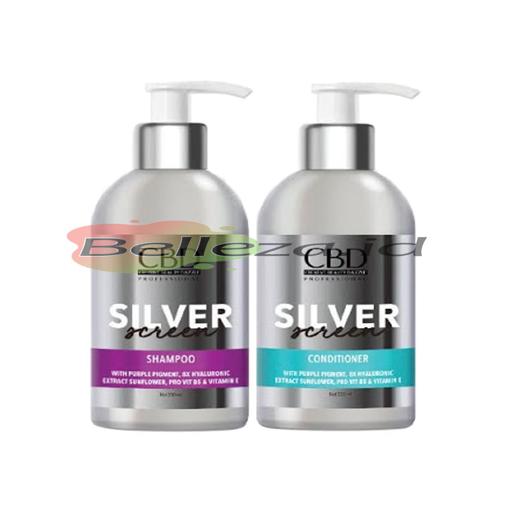 Jual Cbd Shampoo / Conditioner Silver Screen 250ml | Shopee Indonesia
