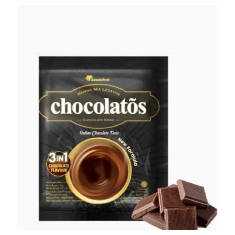 Jual CHOCOLATOS Chocolate Drink Sachet | Shopee Indonesia