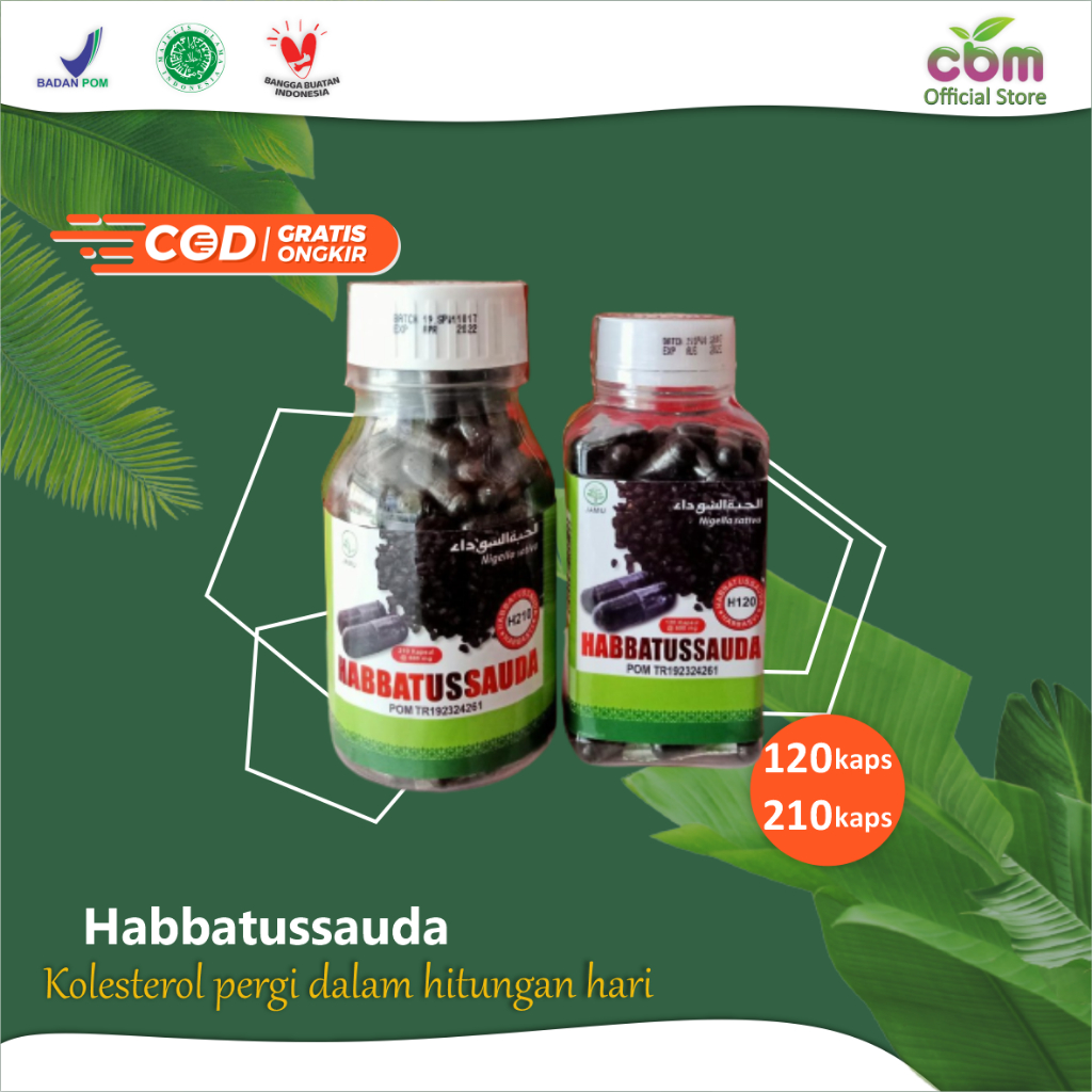 Jual Kapsul HABBATUSSAUDA | Kapsul Asli Jintan Hitam untuk Memelihara ...