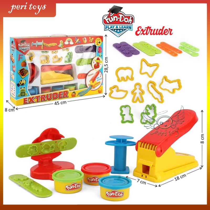 Jual Fun Doh Mainan lilin / Fun doh big combo/ fun doh refill | Shopee ...