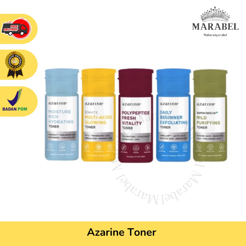 Jual Azarine Face Toner All Series 90ml | Shopee Indonesia