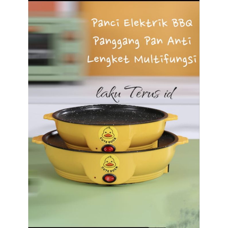 Jual LT Panci Listrik Panci Elektrik Multifungsi Panci BBQ Panggang Pan ...