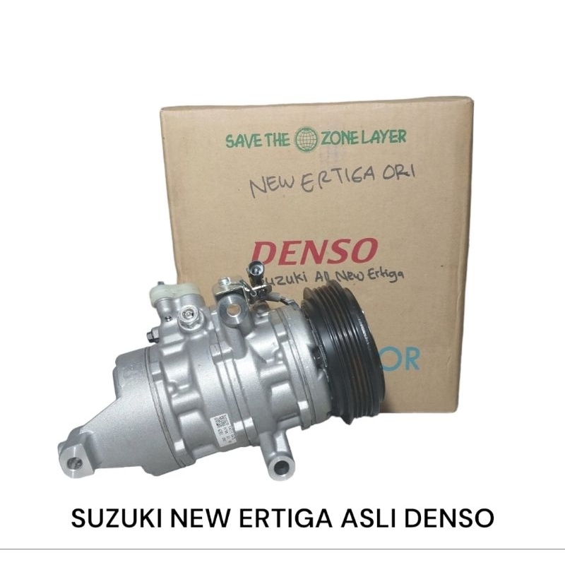 Jual KOMPRESOR COMPRESOR AC SUZUKI ALL NEW ERTIGA ASLI DENSO ORIGINAL ...