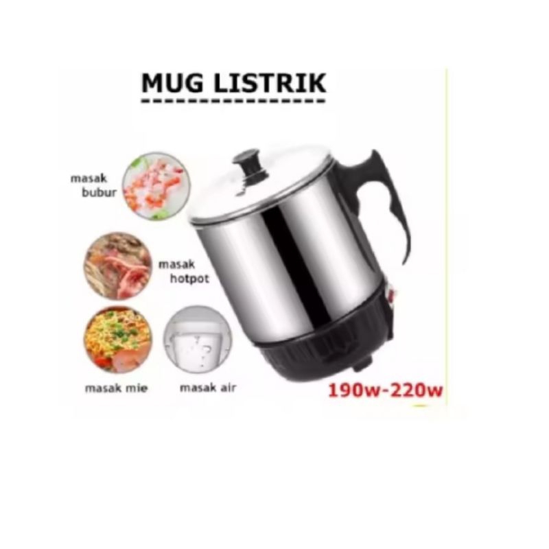 Jual Teko/Mug Air Panas Listrik Cup 11cm 1liter. | Shopee Indonesia