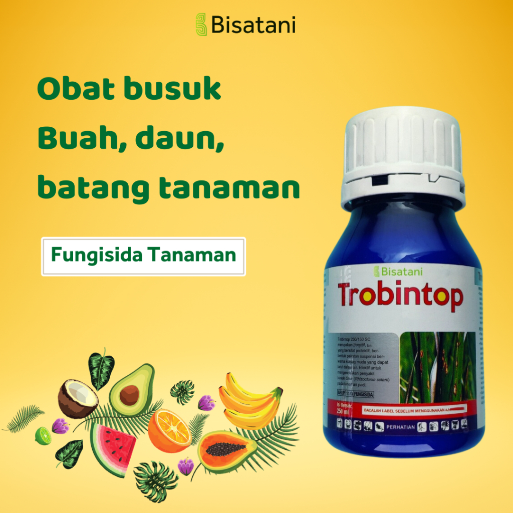 Jual Obat Fungisida Busuk Buah, Daun, Batang Tanaman/ Obat Patek ...