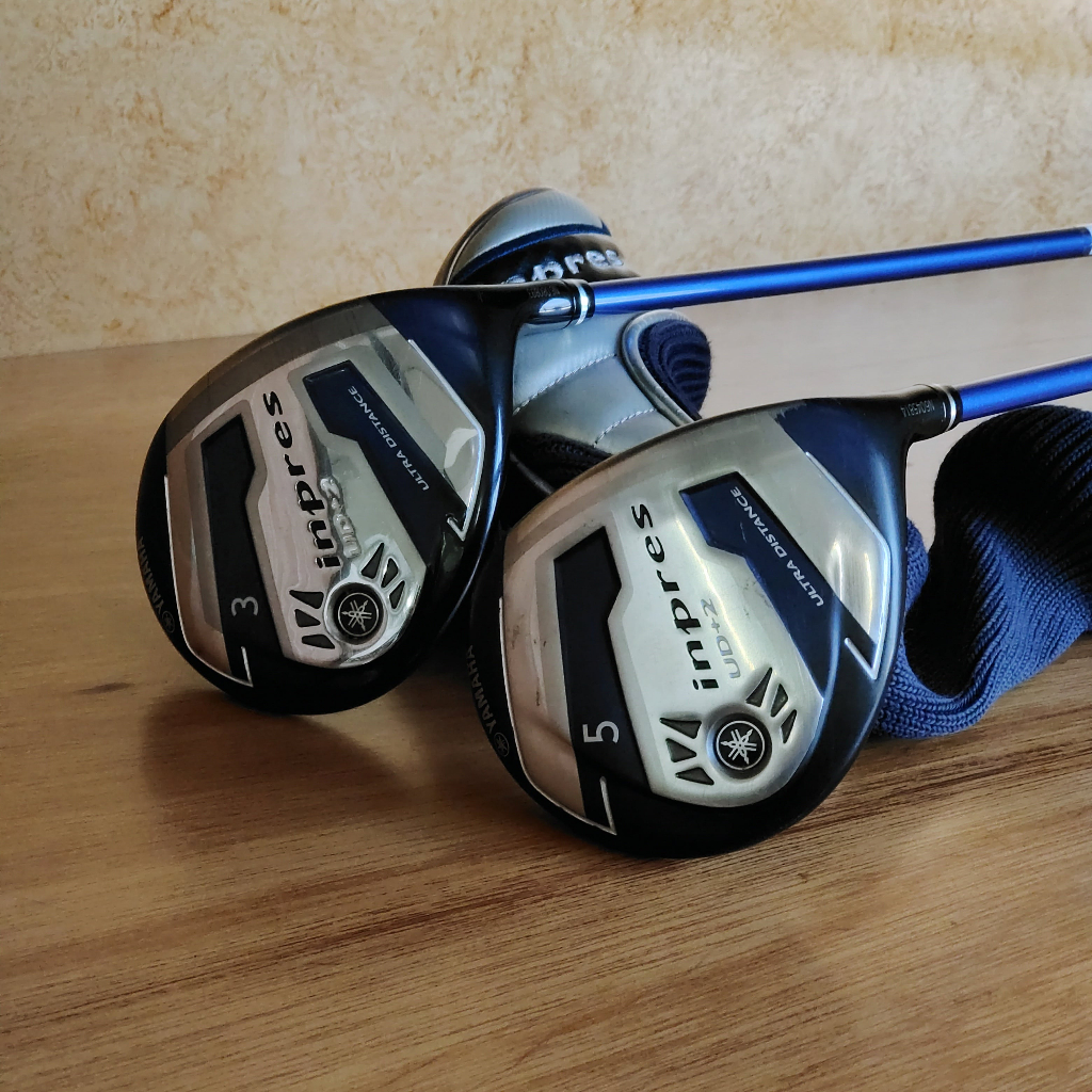 Jual Yamaha Inpres UD+2 Wood Set 3 & 5 Stick Golf TMX-417F Flex SR FW3 FW5 | Shopee Indonesia