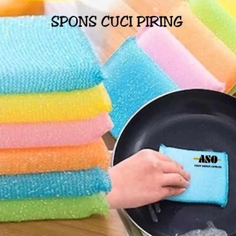 Jual Sponge Cuci Piring Sabut spon Cuci Piring PROMO !!! | Shopee Indonesia