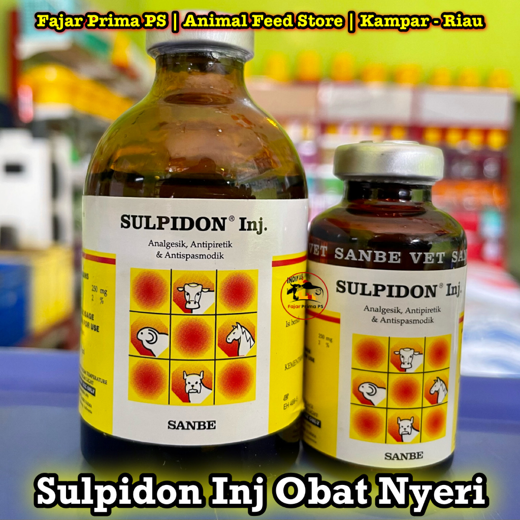 Jual Sulpidon Inj 20 ml & 50 ml | Obat Nyeri untuk Hewan dan Ternak ...