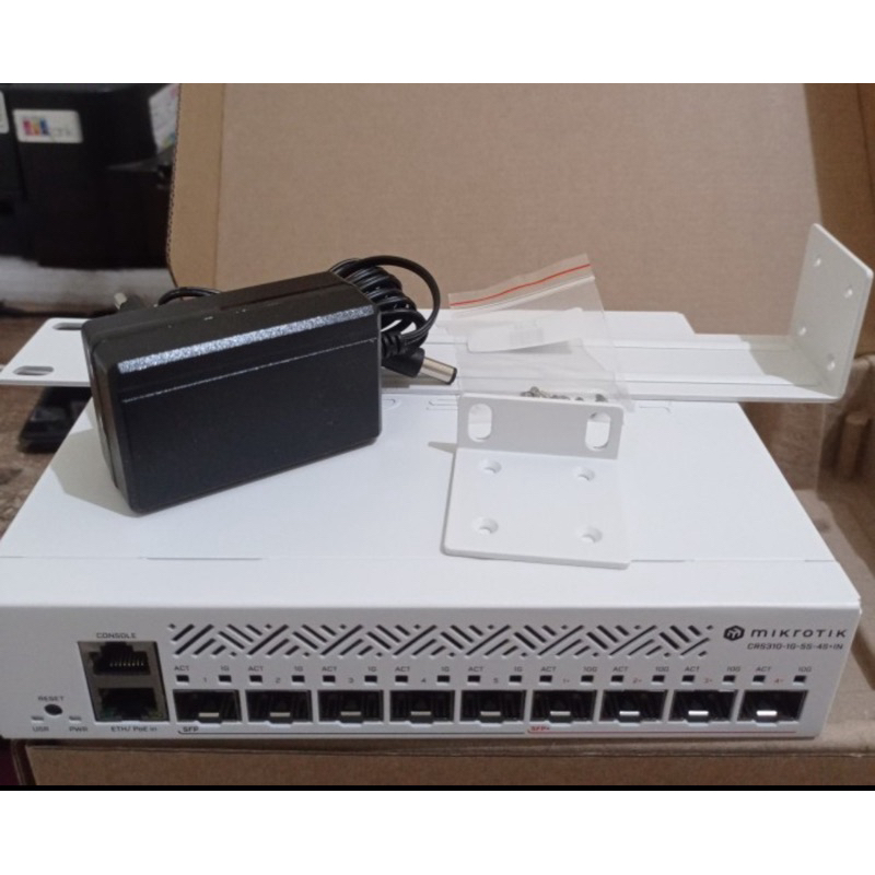 Jual Mikrotik CRS310-1G-5S-4S+IN CRS310 1G 5S 4S+IN Router Cloud Core ...