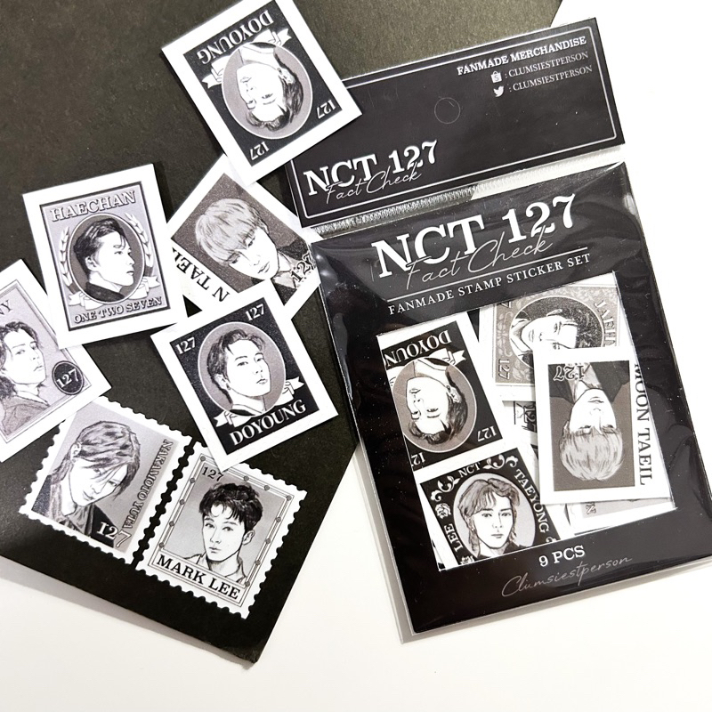 Jual Fanmade Stamp Sticker NCT 127 Fact Check | Shopee Indonesia