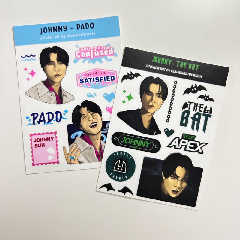 Jual NCT Johnny Sticker Set (The BAT/PADO) | Shopee Indonesia