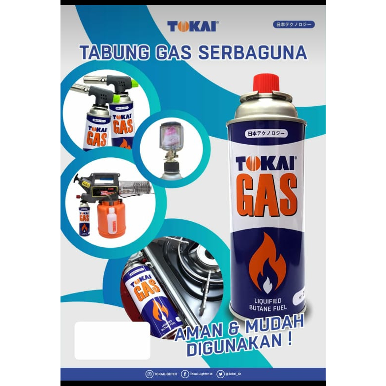Jual tokai gas portable 235gr | Shopee Indonesia
