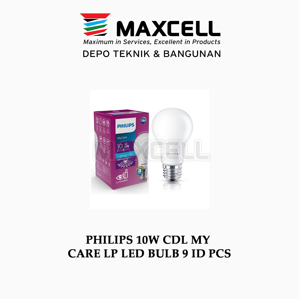 Jual PHILIPS 10W CDL MY CARE LP LED BULB 9 ID | Shopee Indonesia