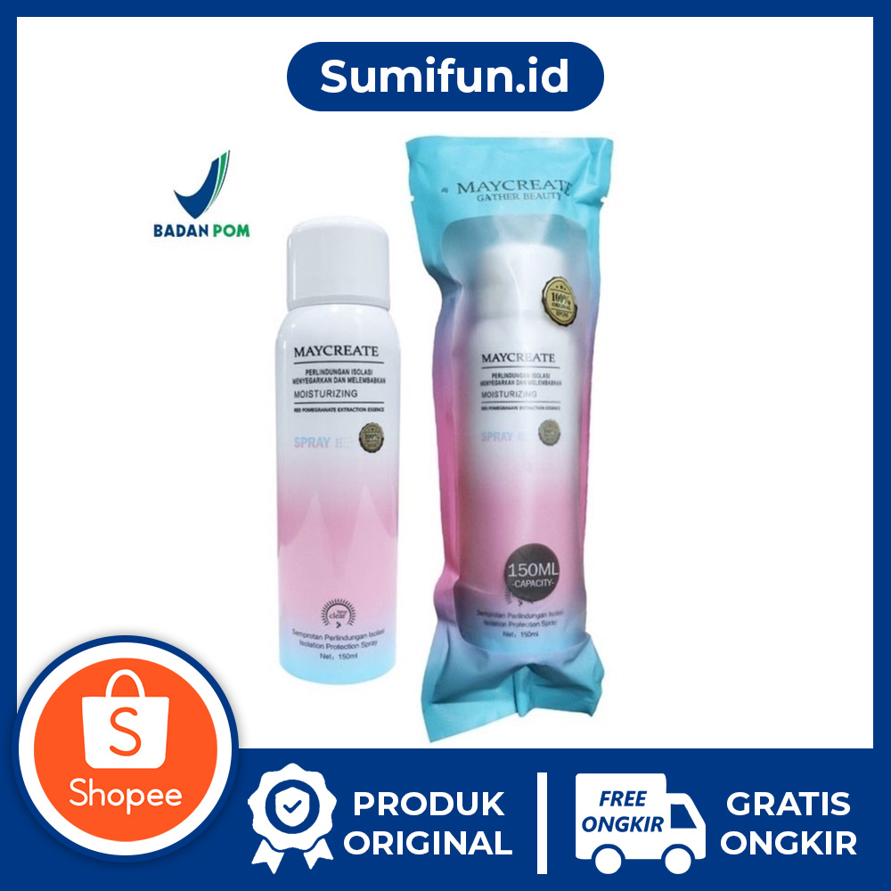 Jual [ BPOM ] SUMIFUN Maycreate Korea Moisturizing Whitening Spray ...