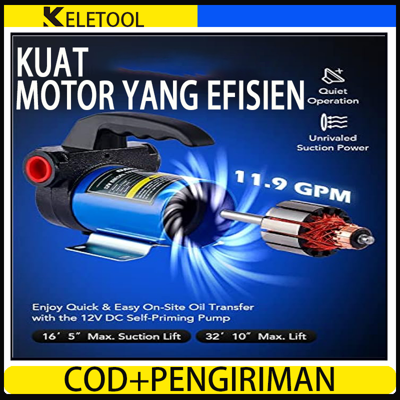 Jual Pompa minyak Dc Direct Current Oil 12 Volt minyak Dinamo transfer minyak transfer minyak ...
