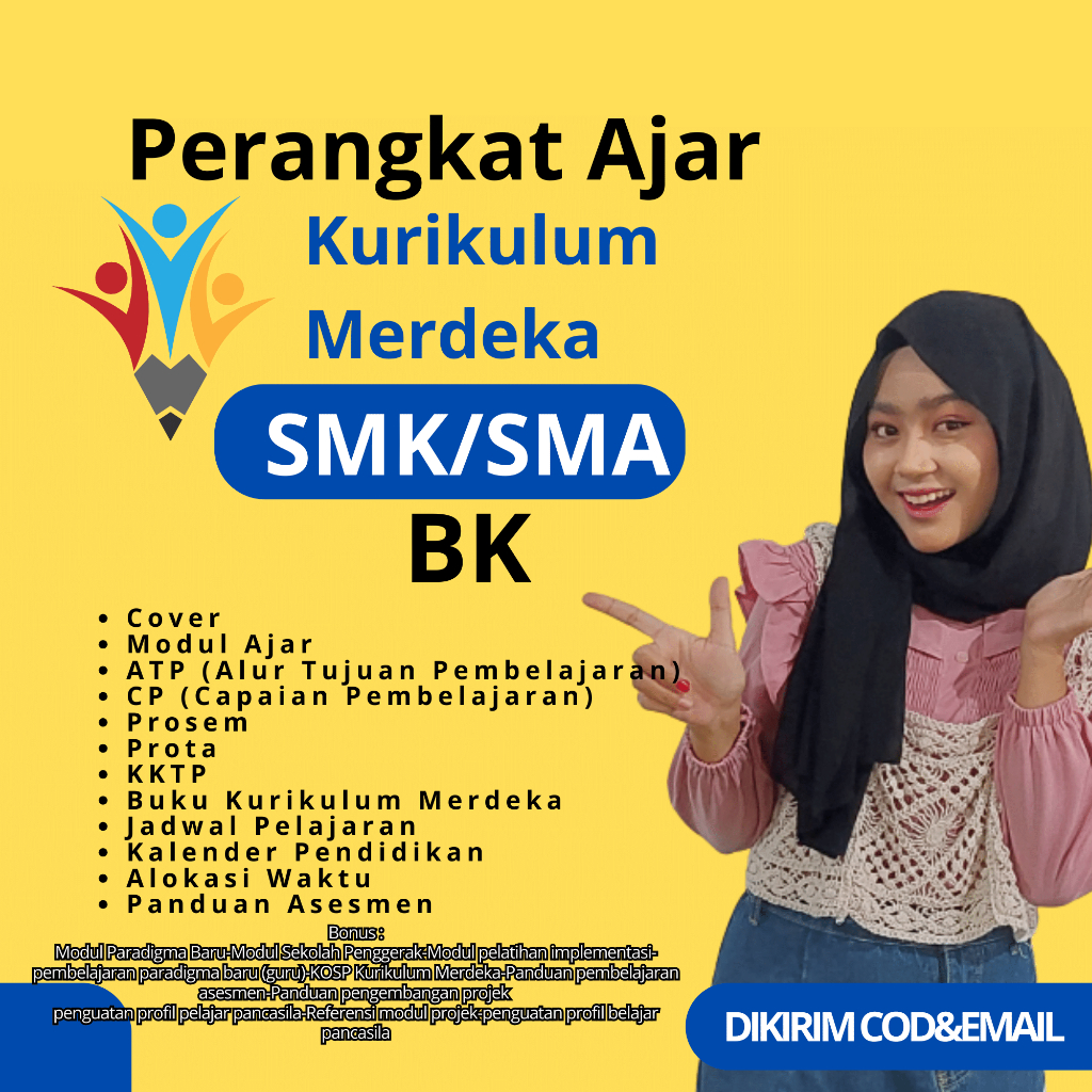 Jual MODUL AJAR BK KURIKULUM MERDEKA SMA/SMK FASE E-F | Shopee Indonesia