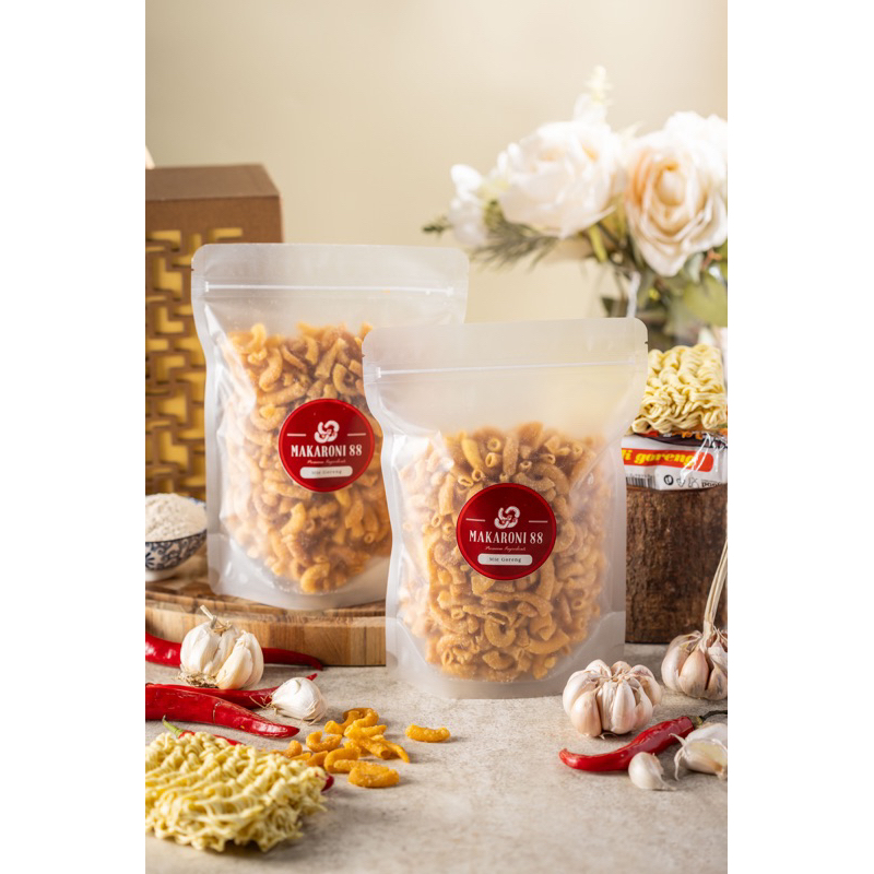 Jual makaroni 200 gram rasa Bbq, Mie Goreng, Cheese Cheddar, Cheese Bbq ...