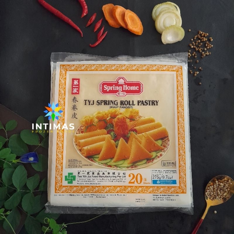 Jual Spring Home Tyj Spring Roll Pastry 275g | Shopee Indonesia