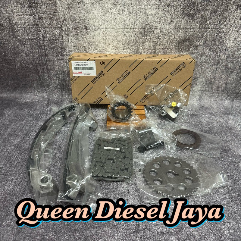 Jual Chain Set Rantai Keteng Set Gigi Timing Set Komplit Innova 1Tr ...