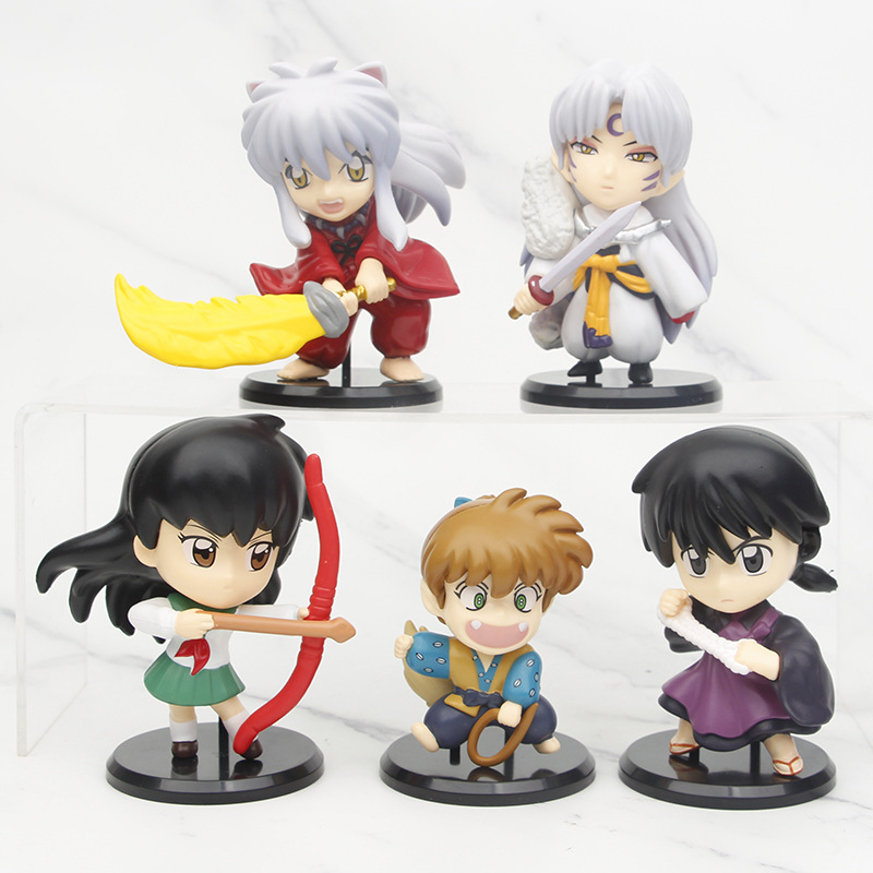 Jual SET ACTION FIGURE INUYASHA KAGOME SHIPPO MIROKU SESSHOMARU ...