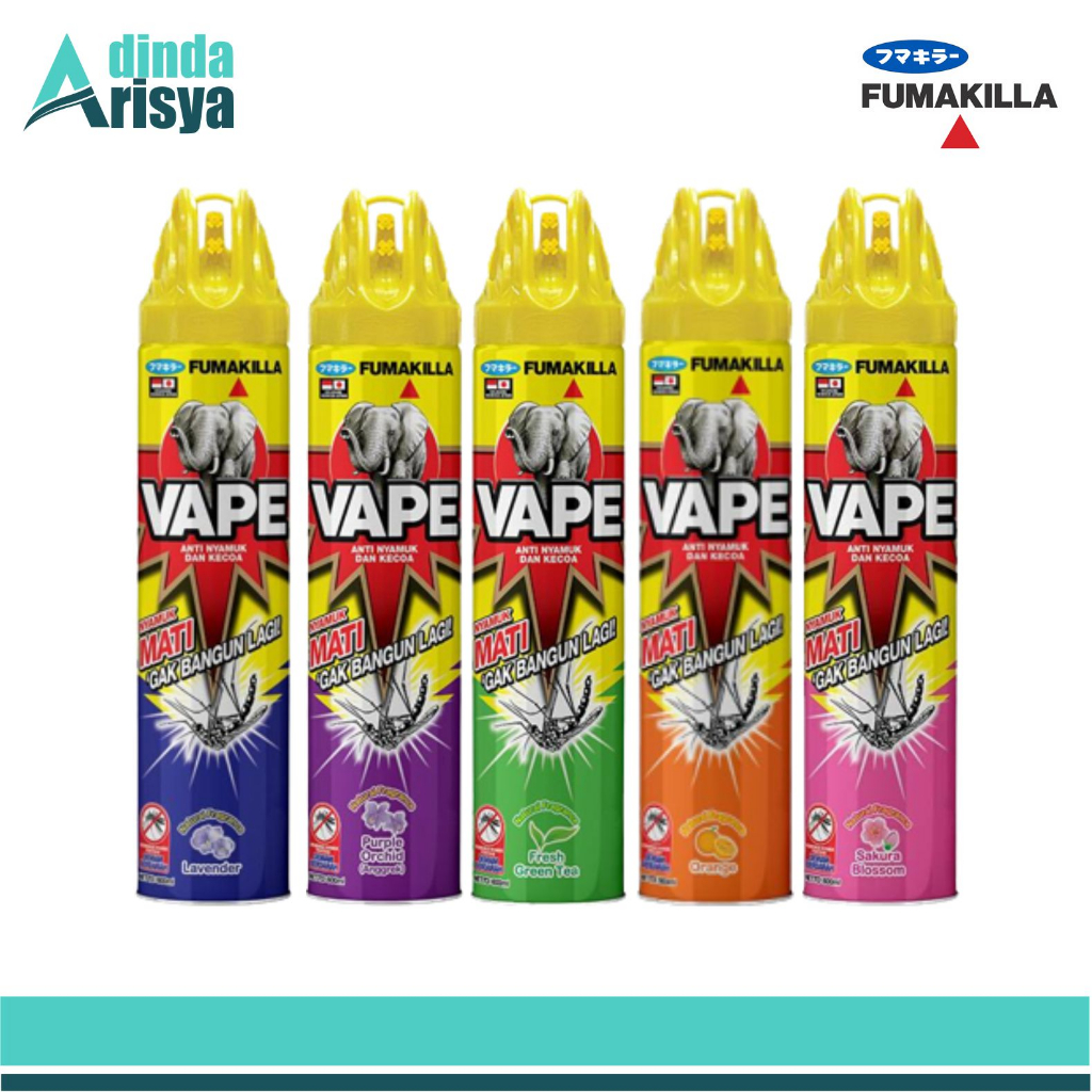 Jual Fumakilla Vape Aerosol 600ml - Obat Nyamuk Spray - Anti Nyamuk dan ...