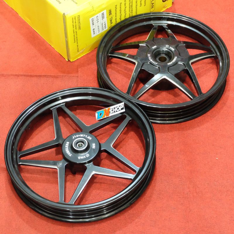 Jual Velg vnd v speed ring 14 model bintang beat scoopy genio vario 110 ...