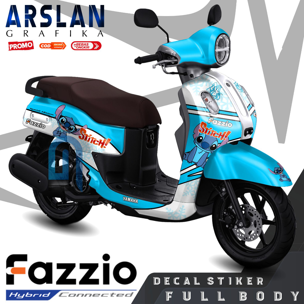 Jual Decal FAZZIO Full Body Stiker FAZZIO Full Body Dekal FAZZIO Full ...